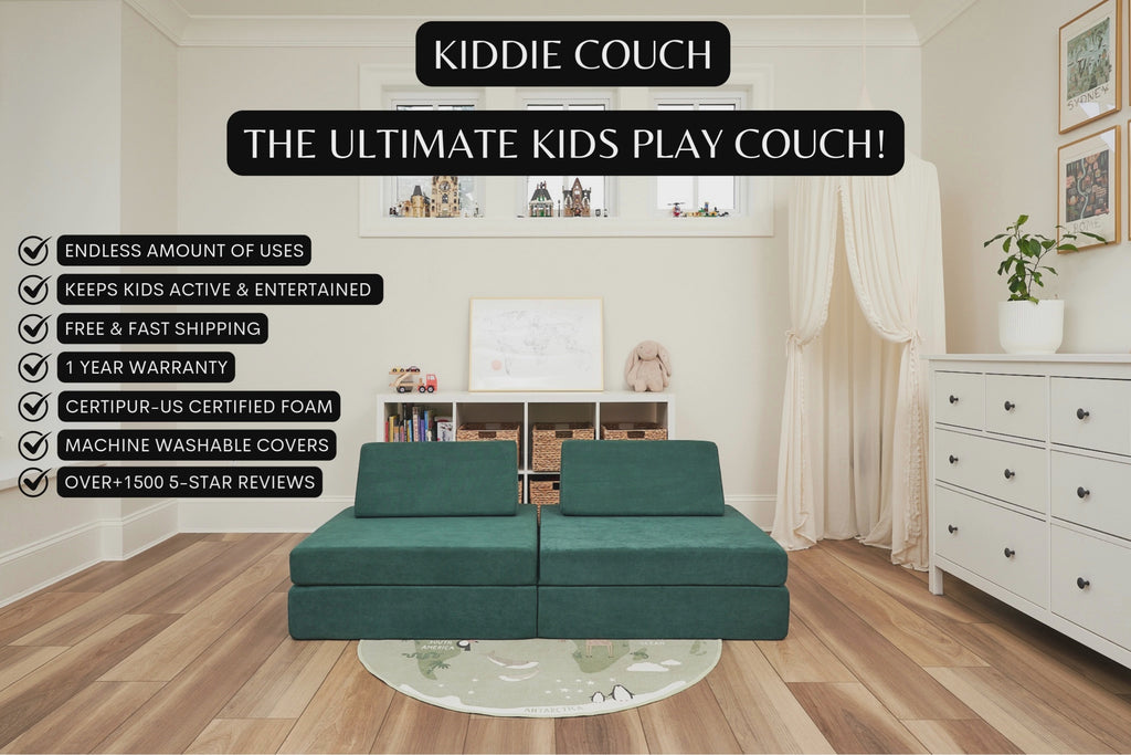 Kiddie Couch | The Ultimate Kids Play Couch | Ships Next Day!
